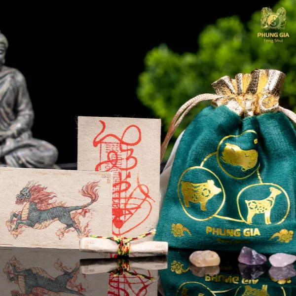 Linh Phù Tam Tai 2026 - Phong Thủy Phùng Gia